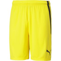 Puma Sporthose "TeamLIGA Shorts" in Gelb | Gr.: XXL