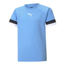 Puma Sportshirt "TeamRISE Jersey Jr" in Blau | Gr.: 164
