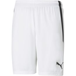 Puma Sporthose "TeamLIGA Shorts" in Weiß | Gr.: XXL