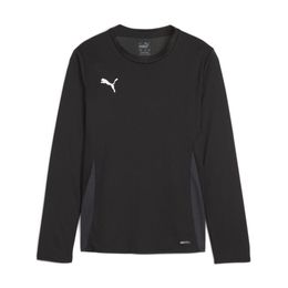 Puma Sportshirt "TeamGoal Longsleeve Jersey Jr" in Schwarz | Gr.: 116