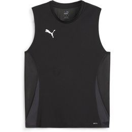 Puma Sportshirt "TeamGoal Sleeveless Jersey" in Schwarz | Gr.: 3XL