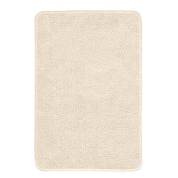 Kleine Wolke Badteppich Marco in sand beige | Gr.: 60 x 90 cm
