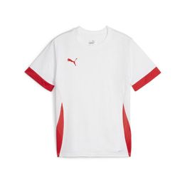 Puma Sportshirt "TeamGoal Matchday Jersey jr" in Wei&szlig; | Gr.: 128