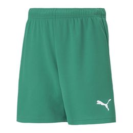 Puma Sporthose "TeamRISE Short Jr" in Grün | Gr.: 164