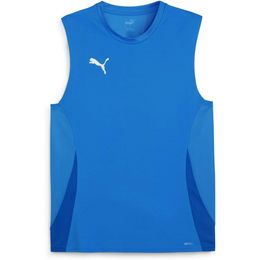 Puma Sportshirt "TeamGoal Sleeveless Jersey" in Blau | Gr.: XXL
