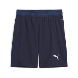 Puma Sporthose "TeamFinal Shorts" in Blau | Gr.: S
