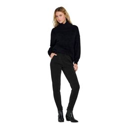 Only Stoffhose / Chino ONLPOPTRASH-ALYA LIFE GLIT regular/straight in Schwarz | Gr.: XL/L32