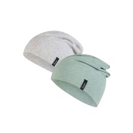 Sterntaler Multipack OCS Beanie aus Melange-Singlejersey (Bio) in bunt | Gr.: 45 cm