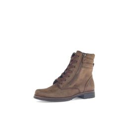 Gabor Fashion Schnürstiefeletten in braun | Gr.: 42,5