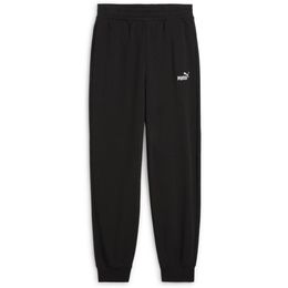 Puma Sporthose "ESS Small No.1 Logo Comfort High-Waist Sweatpants TR cl" in Schwarz | Gr.: XS