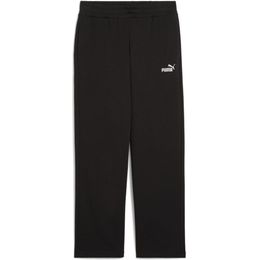 Puma Sporthose "ESS Small No.1 Logo Comfort Straight Pants TR op" in Schwarz | Gr.: M