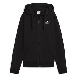 Puma Jacke "ESS Small No.1 Logo Comfort Full-Zip Hoodie TR" in Schwarz | Gr.: XXL