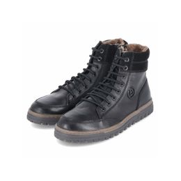 Bugatti Stiefel mit Warmfutter in schwarz | Gr.: 46