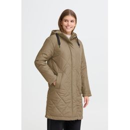 oxmo Steppjacke OXBMMBELIS LONG JACKET in Grau | Gr.: M