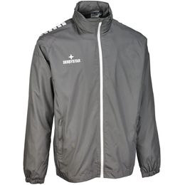 Derbystar Kinder Trainingsjacke "Allwetterjacke Madrid V25" in Grau | Gr.: 116