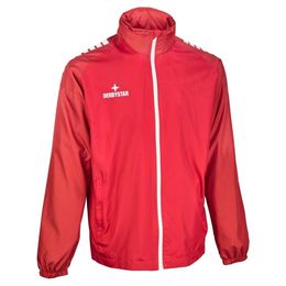 Derbystar Kinder Trainingsjacke "Allwetterjacke Madrid V25" in Rot | Gr.: 140