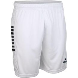 Derbystar Kindersporthose "Hose Kurz Madrid V25" in Wei&szlig; | Gr.: 128