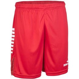 Derbystar Sporthose "Hose Kurz Madrid V25" in Rot | Gr.: S