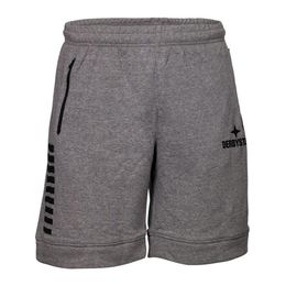Derbystar Kinder Sweat Pants "Sweatshort Ultimo V23" in Grau | Gr.: 140