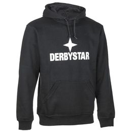 Derbystar Kinder Hoodie "Kapuzenpullover Promo V24" in Schwarz | Gr.: 128