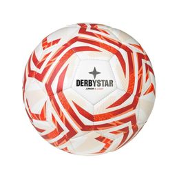 Derbystar Fu&szlig;ball "Junior S-Light V25" in Wei&szlig; | Gr.: 4