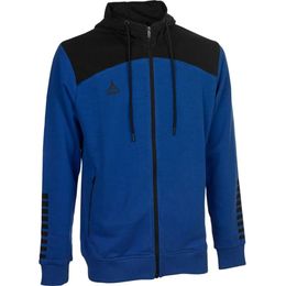 Select Trainingsjacke "Kapuzen-Sweatjacke Oxford V22" in Blau | Gr.: L