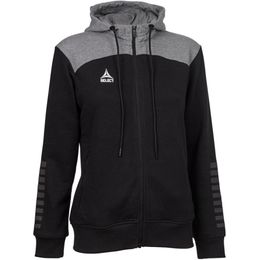 Select Trainingsjacke "Kapuzen-Sweatjacke Oxford Damen V22" in Schwarz | Gr.: XS