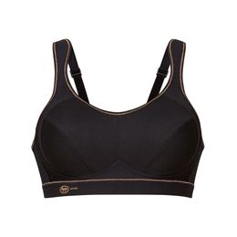 Anita Sport BH extreme control in schwarz-gold | Gr.: 75B