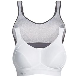 Anita Sport BH extreme control in Weiss heather grey | Gr.: 85G