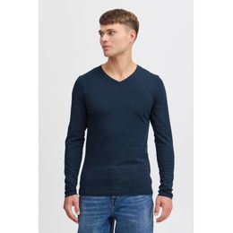 !Solid V-Shirt SDBasil in Blau | Gr.: 3XL