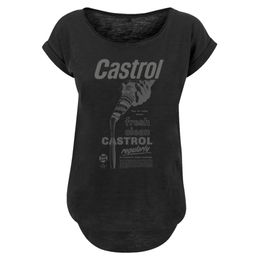 F4NT4STIC Long Cut T-Shirt Castrol Fresh Clean in schwarz | Gr.: L