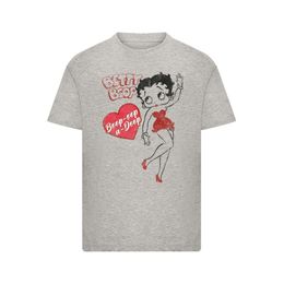 F4NT4STIC T-Shirt Betty Boop Oop-A-Doop in grau meliert | Gr.: 110/116