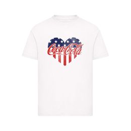 F4NT4STIC T-Shirt Coca Cola Americana in weiß | Gr.: 122/128