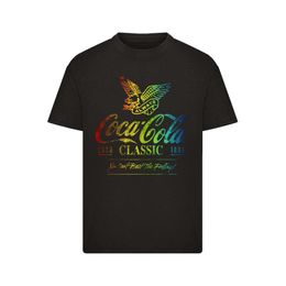 F4NT4STIC T-Shirt Coca Cola Ombre Graphic in schwarz | Gr.: 158/164
