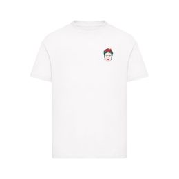 F4NT4STIC T-Shirt Frida Kahlo Small Illustration in weiß | Gr.: 146/152