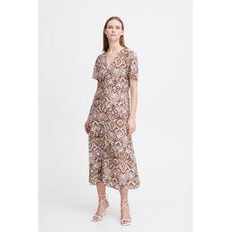 b. young Kleid BYMMJOELLA Regular fit in Aloe Boho Mix | Gr.: 40