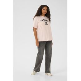 Kaffe curve T-shirt KCtasha Loose fit in Lotus | Gr.: S