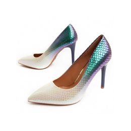 Montevita Pumps Schuh mit Absatz Queen2 in Lila | Gr.: 38