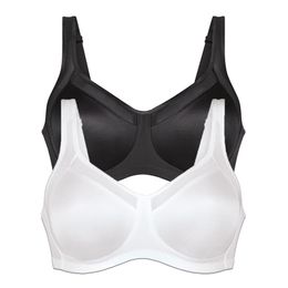 Anita 2er Pack Schwangerschafts-BH Basic in Schwarz Weiss | Gr.: 85E