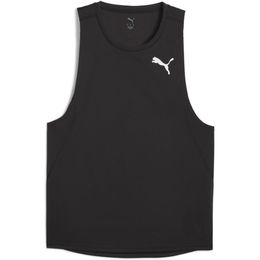 Puma Sportshirt "Cross The Line Singlet 3.0" in Schwarz | Gr.: M