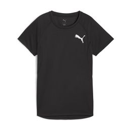 Puma T-Shirt "W CROSS THE LINE TEE 3.0" in Schwarz | Gr.: M