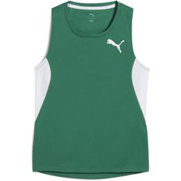 Puma Sportshirt "W CROSS THE LINE SingleT 3.0" in Gr&uuml;n | Gr.: XL