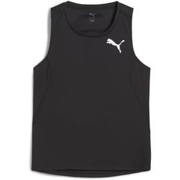 Puma Sportshirt "W CROSS THE LINE SingleT 3.0" in Schwarz | Gr.: XL