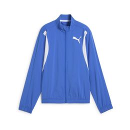 Puma Jacke "Y CROSS THE LINE JACKET 3.0" in Blau | Gr.: 164