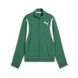 Puma Jacke "Y CROSS THE LINE JACKET 3.0" in Gr&uuml;n | Gr.: 140