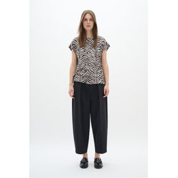 Inwear T-shirt SuieIW Gerade Passform in Classic Zeebra | Gr.: L