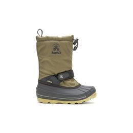 Kamik Winterstiefel "WATERBUG 8G" in Dunkles Oliv | Gr.: 28,5
