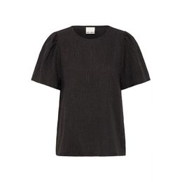 Ichi T-shirt IXREMI Regular fit in Black w. pinst. | Gr.: 42