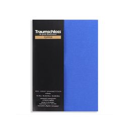 Traumschloss Topper Edel-Jersey Spannbettlaken in royal | Gr.: 90x200 cm - 100x220 cm