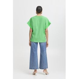b. young Kurzarm-Bluse BYIBEEN Regular fit in Ming Green | Gr.: 40